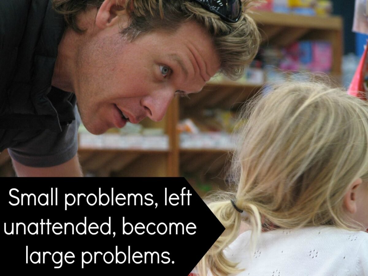 Why We Need to Deal with Problems Before They're Problems