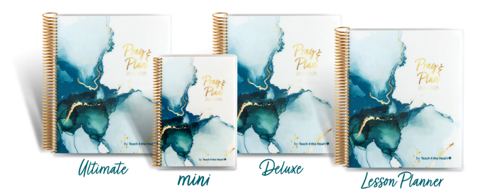 Planner for Christian Teachers: Pray & Plan - Teach 4 the Heart