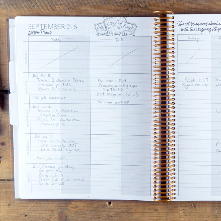 Planner for Christian Teachers: Pray & Plan - Teach 4 the Heart