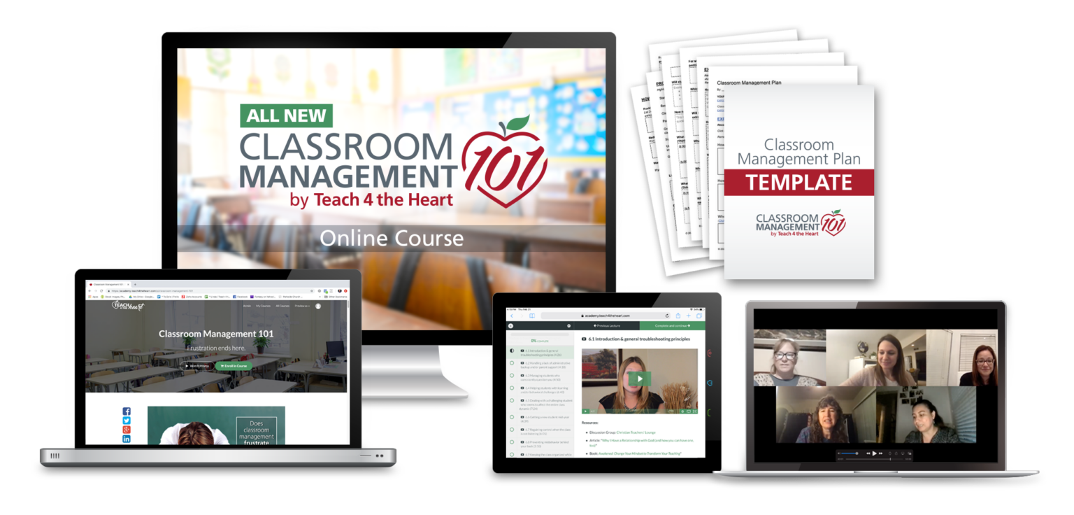 Admin Preview Classroom Management 101 - Teach 4 the Heart
