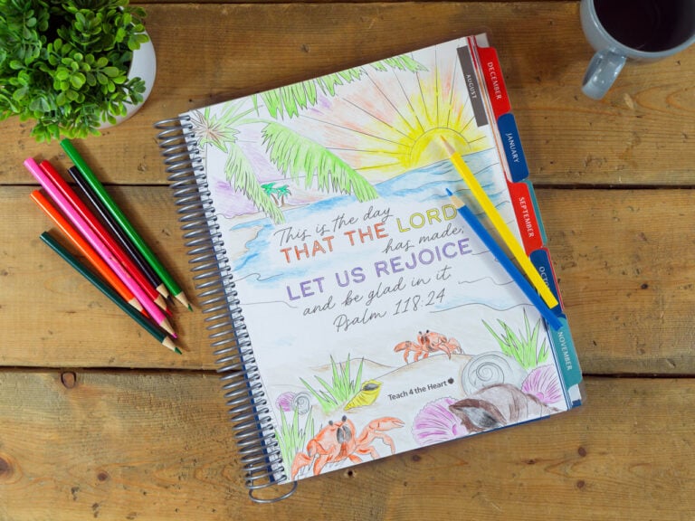 Planner for Christian Teachers: Pray & Plan - Teach 4 the Heart